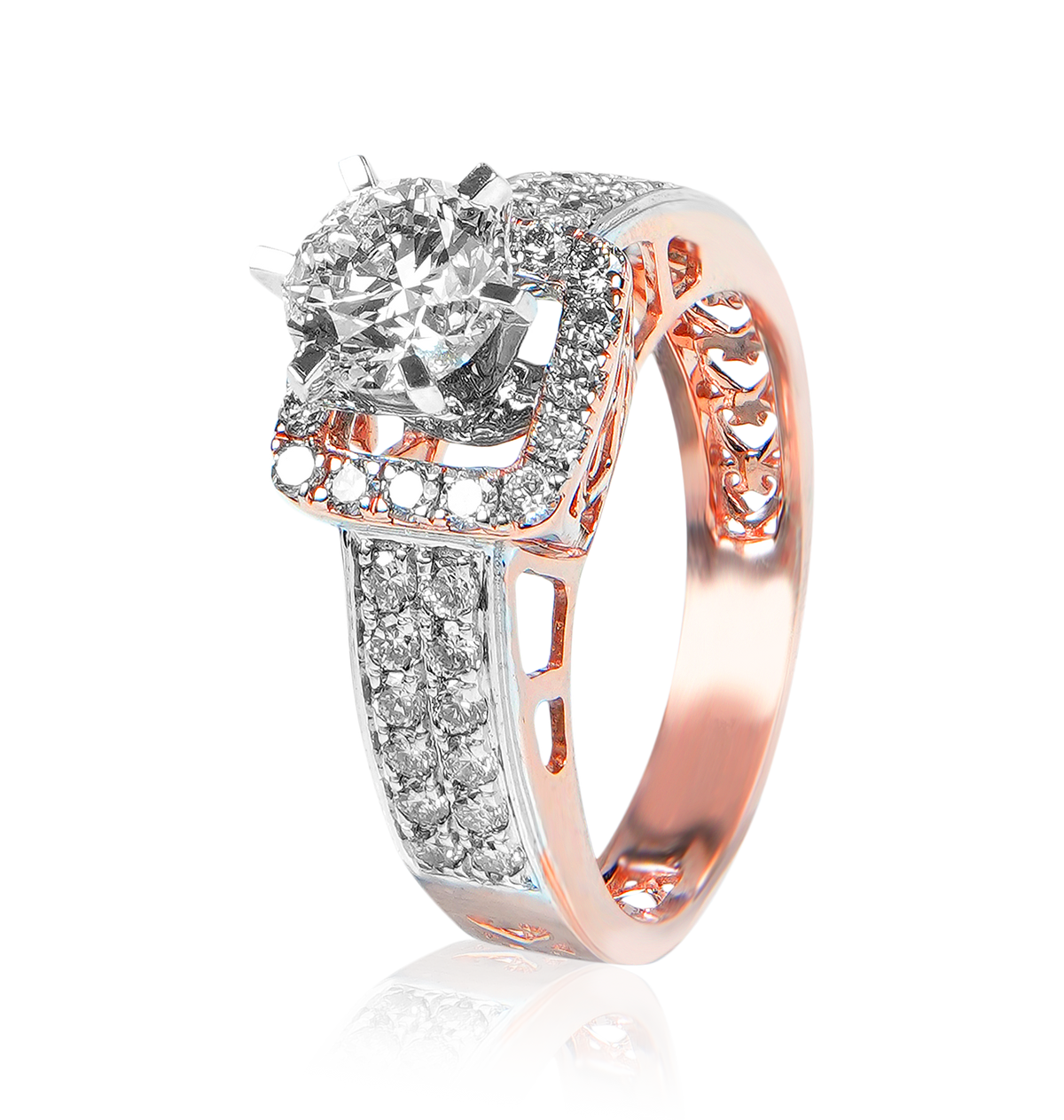 Diamond Rings - Buy Latest Designer Diamond Rings Online – Dhirsons ...